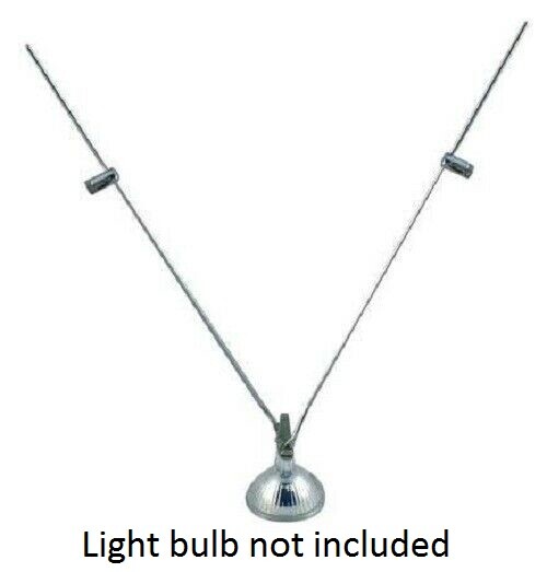 R & C Agency V-SHAPED TILT ACTION TRAPEZE FIXTURE 500mm 50W 1-Way Lamp ...