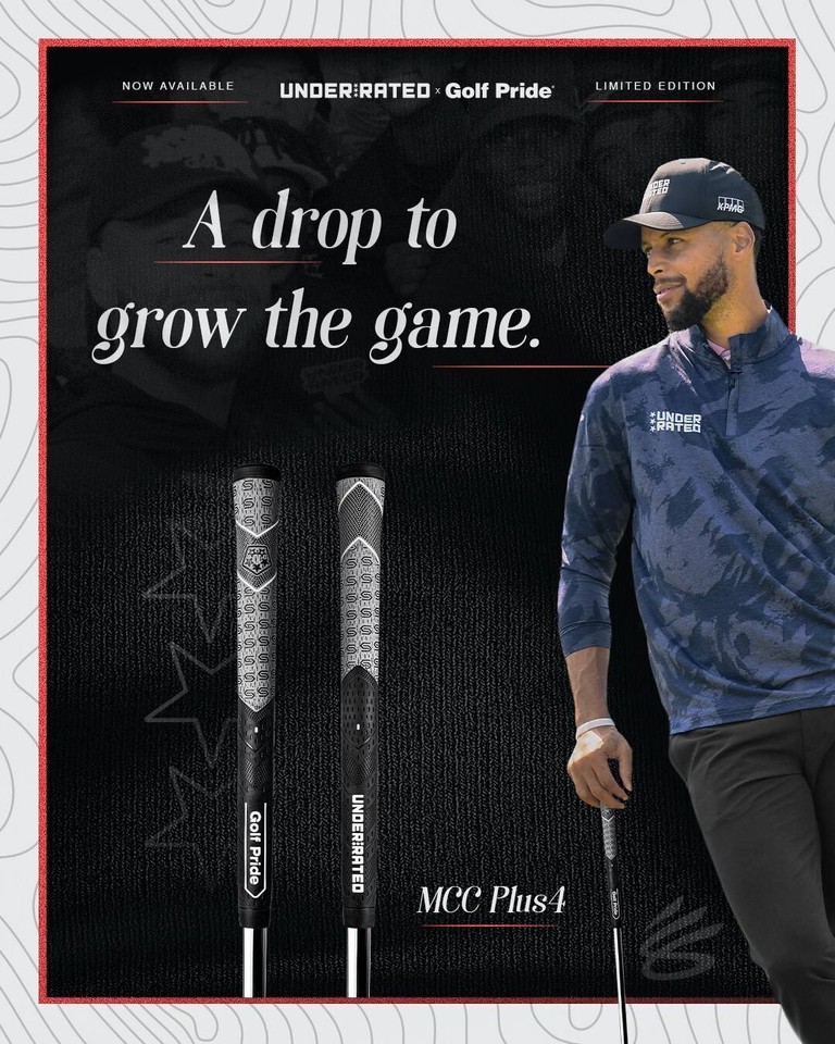 Golf Pride Underrated Curry Hoop 13 Grip Kits MCC Plus4 Standard ...