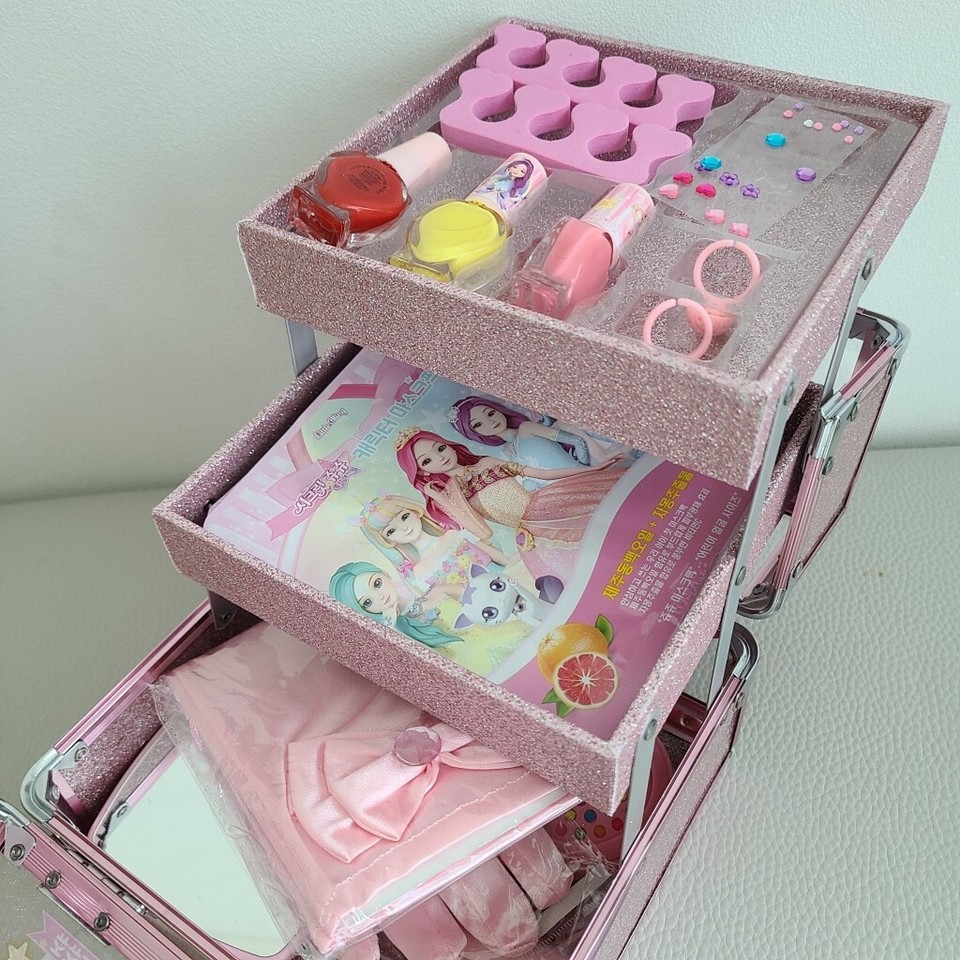 Secret Joujou Kids Girl Princess Make up Box Set (sticker, Tiara ...