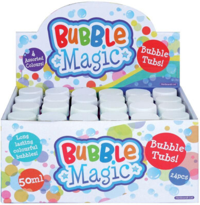 Bubble Magic Kids Bubbles Party Bag Fillers Childrens Loot Bag Toy ...