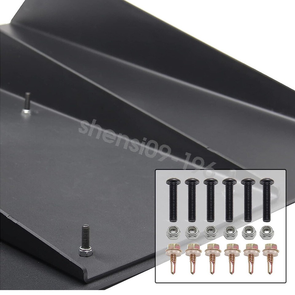 1991-1999 Mitsubishi 3000GT Rear Diffuser Bumper 4 Fins Spoiler 22"x20 ...