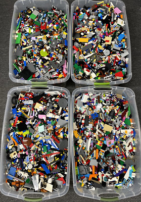 LEGO 1 Pound 🧱BUY 9 LBS GET 3 LBS FREE OR BUY 5 GET 1 🧱Bulk Pieces Lot ...