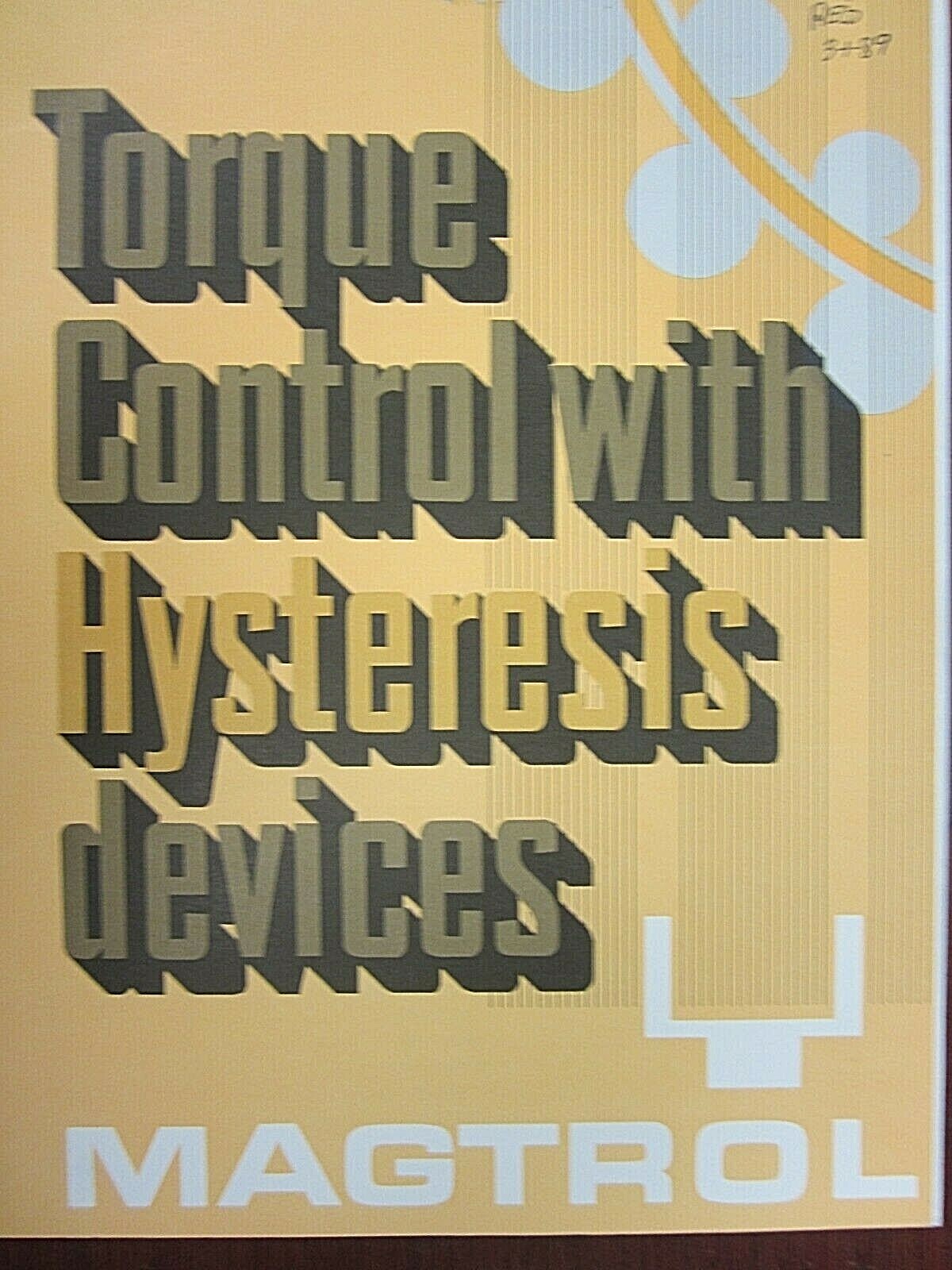Magtrol Torque Control With Hysteresis Devices Manual | eBay