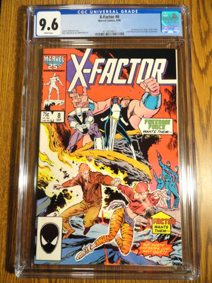 X-Factor #8 Silvestri CGC 9.6 NM+ Freedom Force Cover 1st Print X-men ...