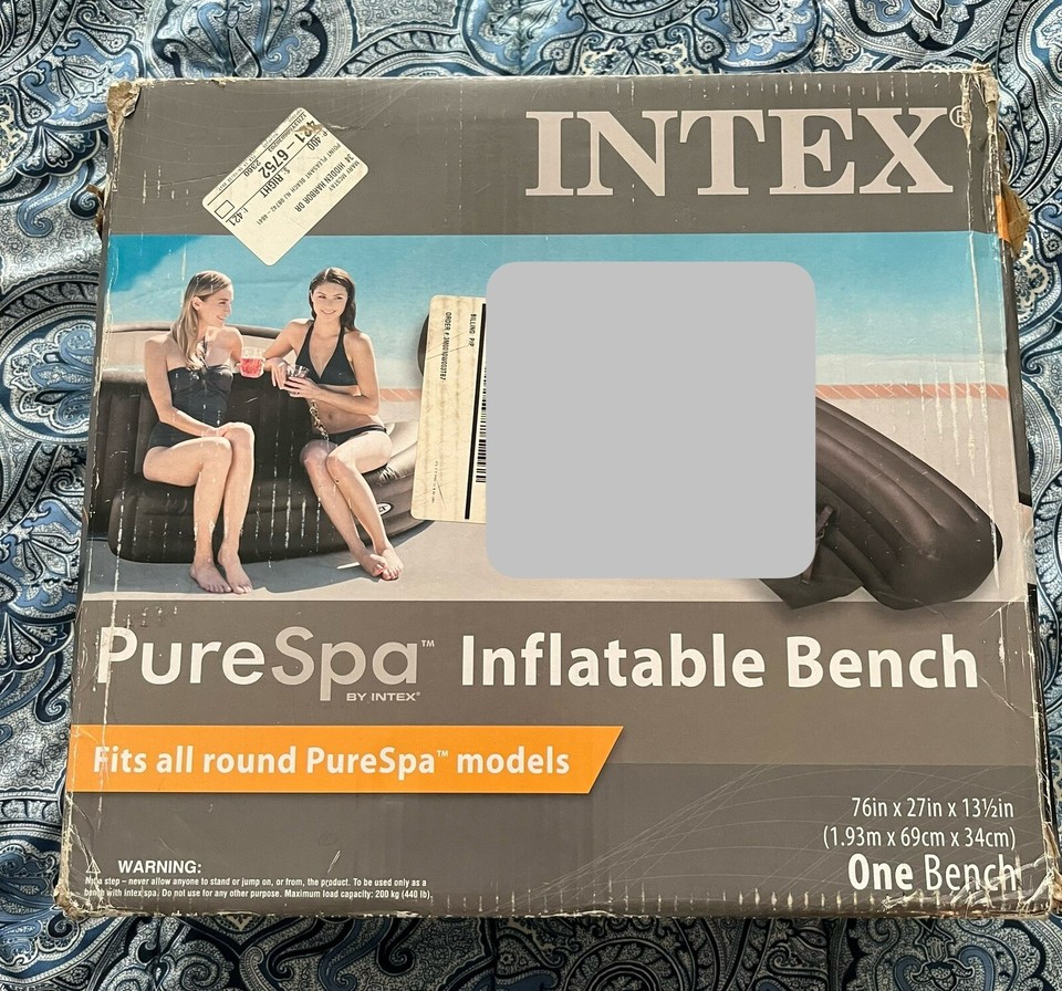 Intex Pure Spa Inflatable One Bench Fits All Round PureSpa Models New ...
