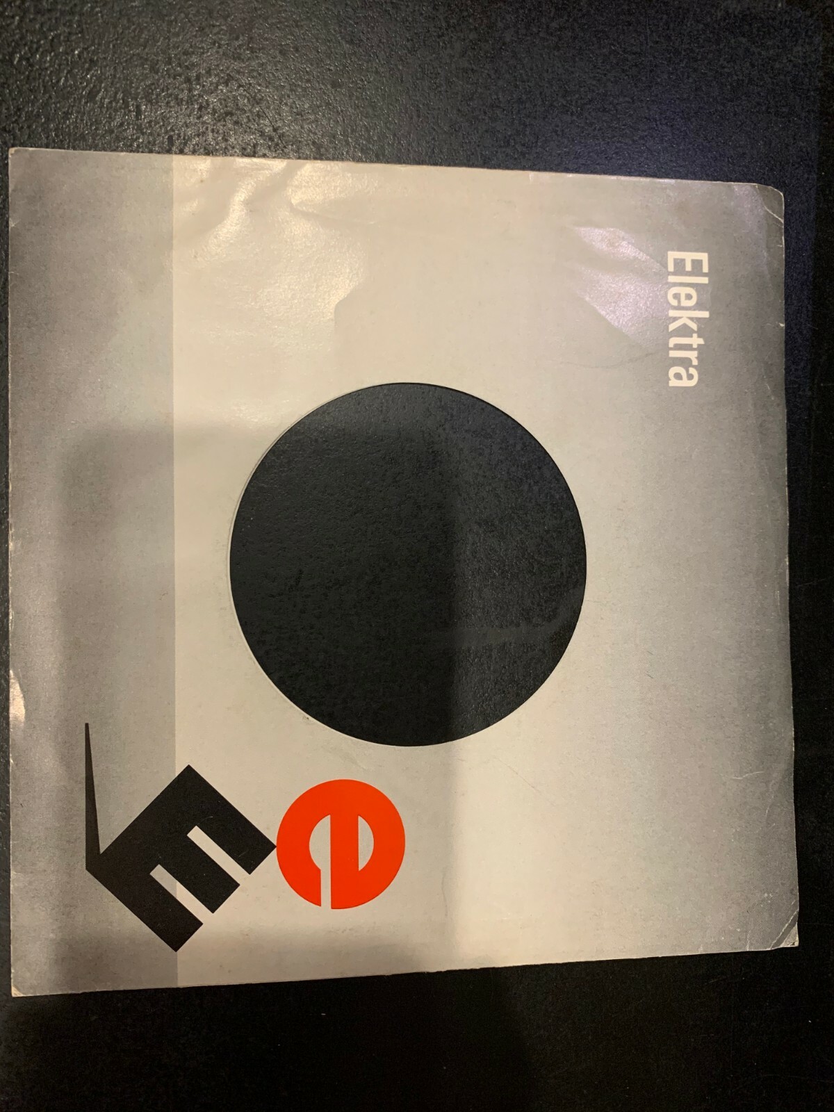 Elektra Records Company Sleeve for 7" Vinyl 45 VG+ | eBay