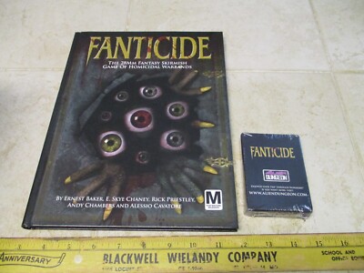 FANTICIDE - Rulebook and Activation/Event cards, SEALED! Core Rules ...