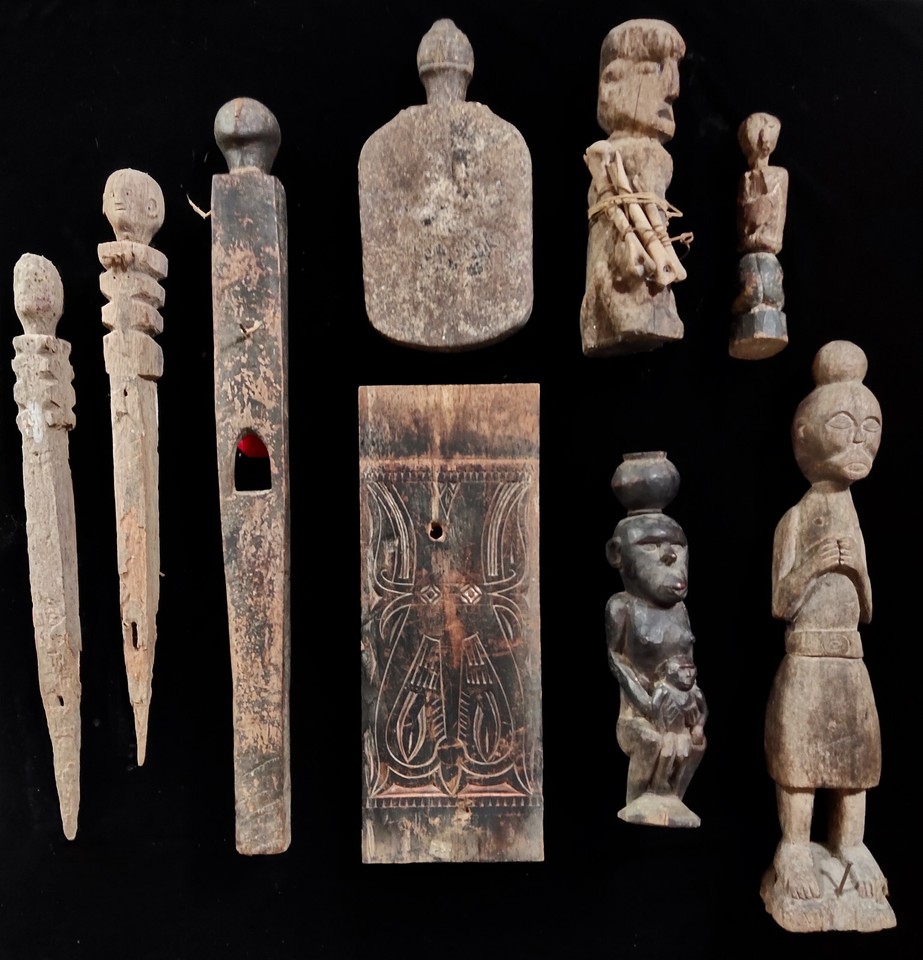 Nias Island Kalabubu Warrior Necklace Head Hunter Tribal Art Primitive ...