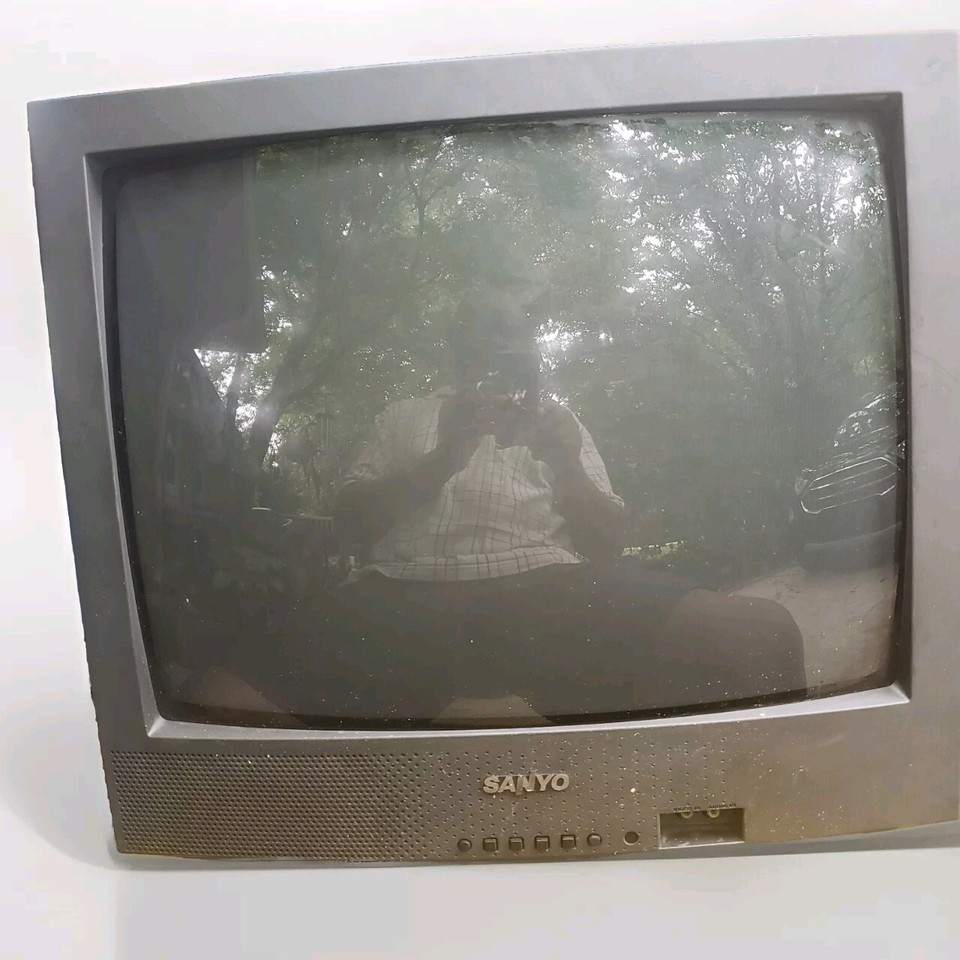 Vintage Sanyo DS19310 20" CRT TV Retro Gaming Television With Remote ...