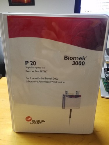 Beckman Coulter Biomek 3000 P20 Single Tip Pipet Tool 987367 | eBay ...