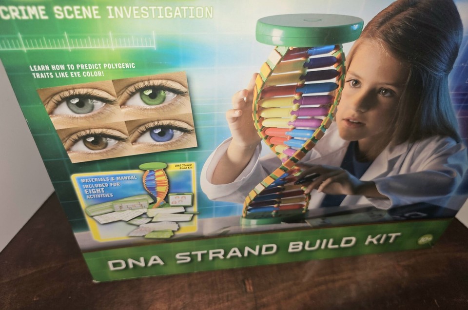CSI Crime Scene Investigation DNA Strand Kit, Retired, Rare, New ...