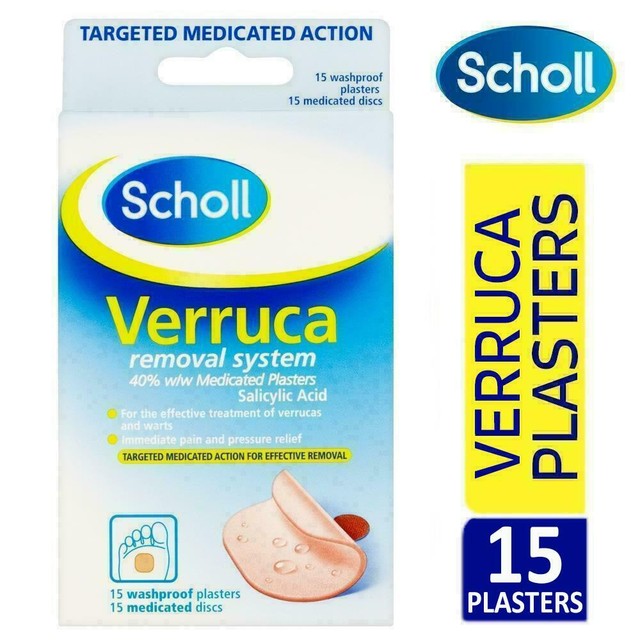 Scholl Verruca Removal System - 15 Plasters for sale online | eBay