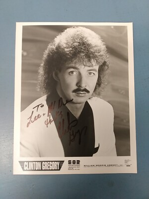 Autographed Photo Clinton Gregory (LL) | eBay