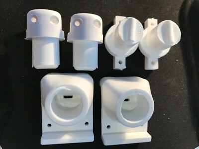 Shower screen pivot blocks, spare parts WHITE Old Elegant Brand | eBay