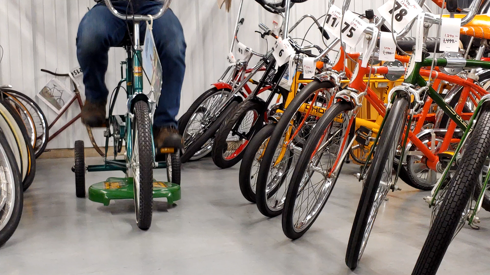 Bike Lawn Mower, 1980s SK Cycle Mower, Sunkyong, NOS, (Mow Slow, Get ...