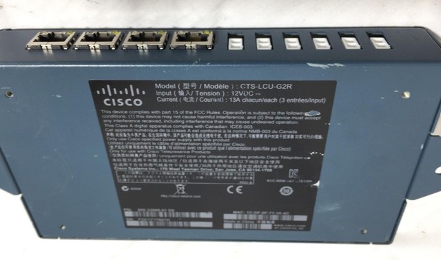 Cisco Telepresence Tx9000 Tx9200 Light Control Unit Cts-lcu-g2r for ...
