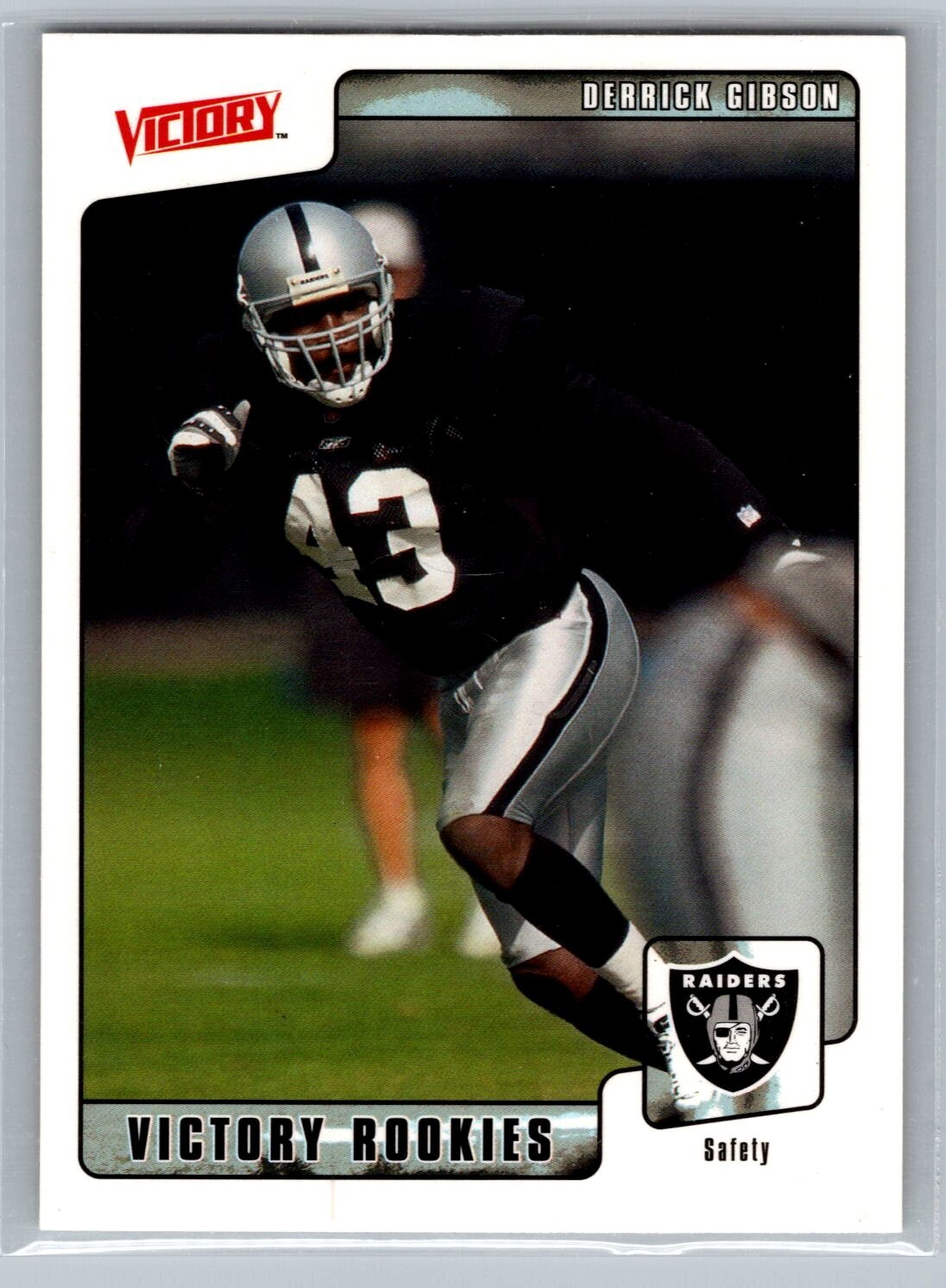 2001 Upper Deck VICTORY ROOKIES Card # 411 Derrick Gibson - Oakland ...