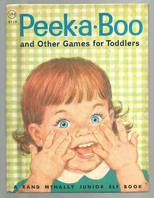 Vintage Children's Junior Elf Book PEEK-A-BOO and Other Games for ...