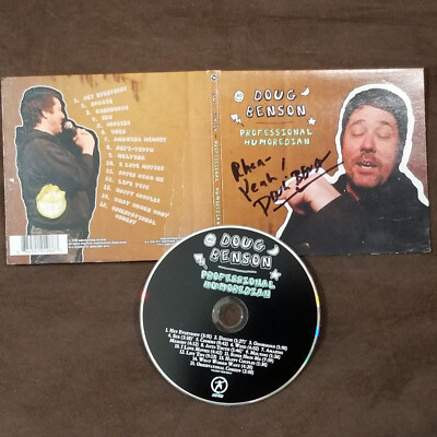 DOUG BENSON PREFESIONAL HUMOREDIAN COMEDY CD AUTOGRAPHED COPY | eBay