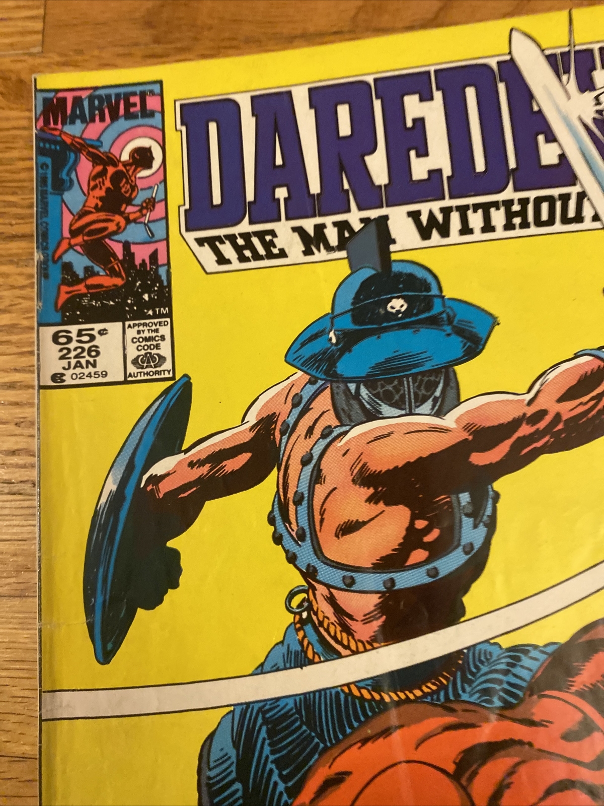 RARE Vintage Marvel Comics Daredevil #226 1986 Classic Frank Miller ...