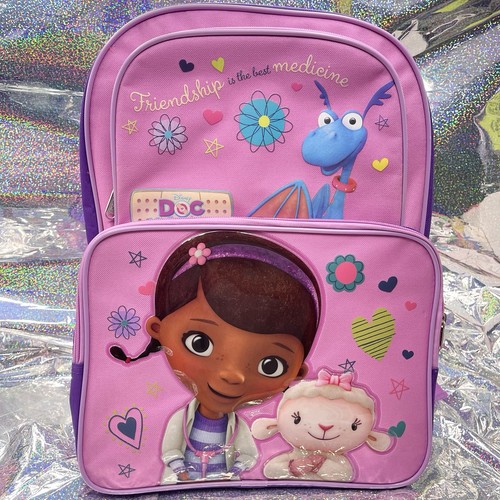 Rare doc mcstuffins Large 12x15inch backpack New With Tags 2014 # ...