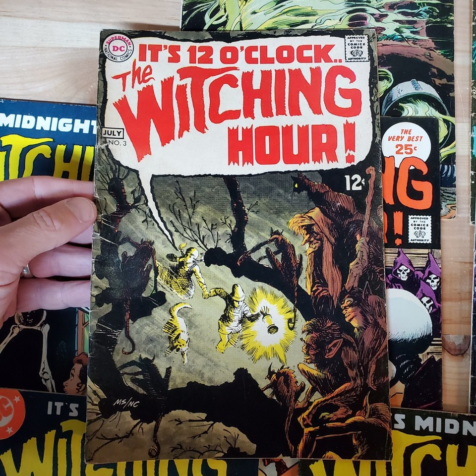 DC Witching Hour Horror Comics Lot of 11 Issues, #3 7 14 41 47 51 56 61 ...