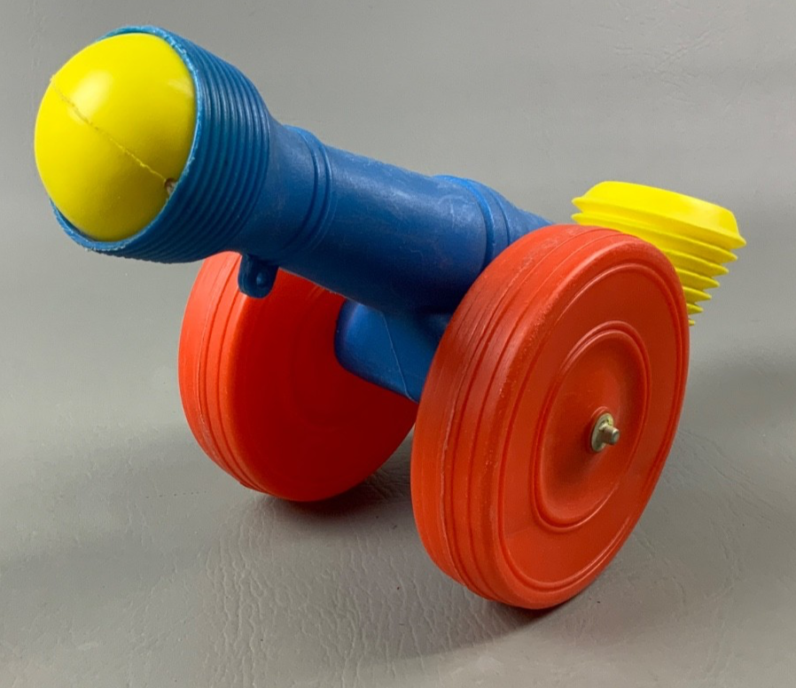 20th Century Plastic, Vintage Toy Cannon, that Shoots a Ball | eBay