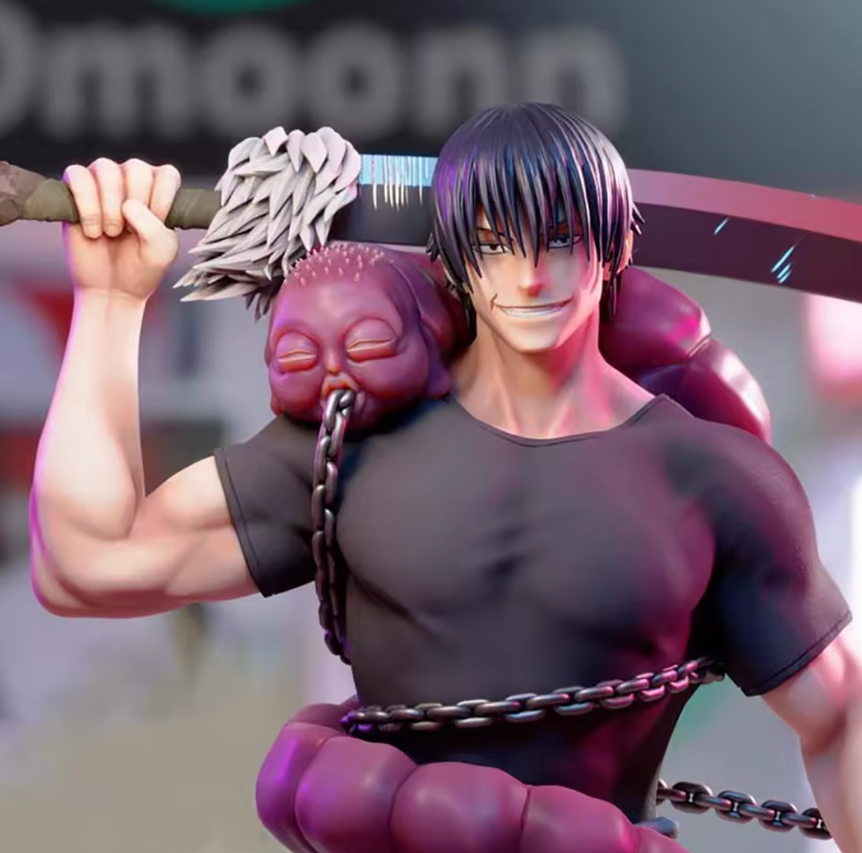 JJK Anime Toji Fushiguro Figure Strongest Warrior Toji Action Figure ...