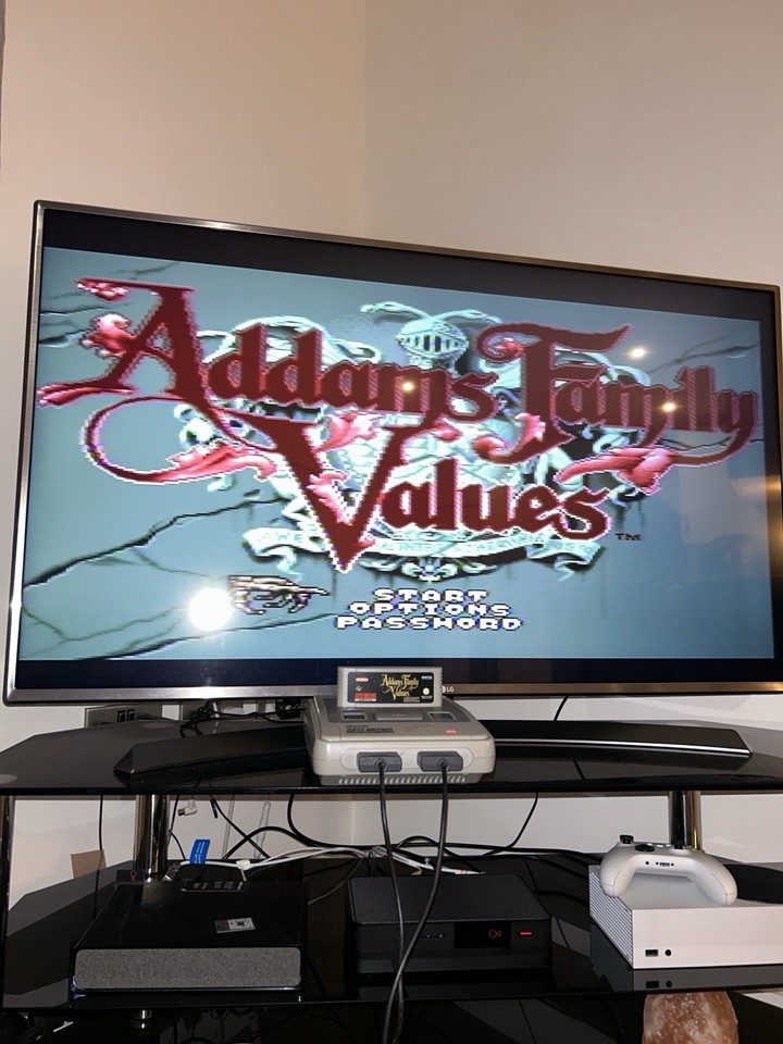 The Addams Family Values Super Nintendo SNES PAL Boxed with Manual ...