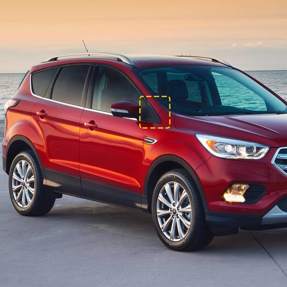 For 13-19 Ford Escape Rearview Mirror Triangle Cover Trim Left/Right ...