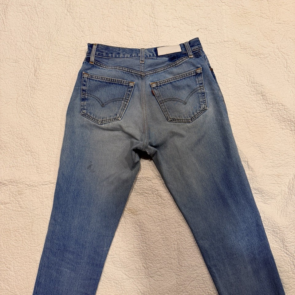 Re/Done Levi 30 Inseam 35” The Elsa High Rise Bootcut Leg Jeans $465 No ...