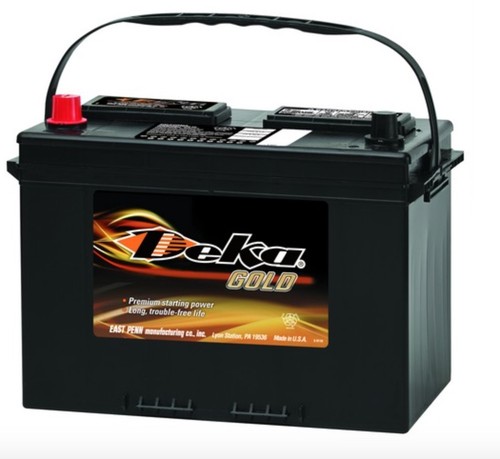 DEKA GENUINE NEW 627MF 12-VOLT Gold Battery 875Amp Cranking Power ...