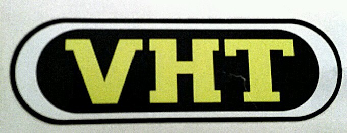 VHT decal hot rod rat rod vintage look car truck drag race gasser funny ...