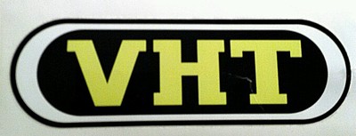 VHT decal hot rod rat rod vintage look car truck drag race gasser funny ...