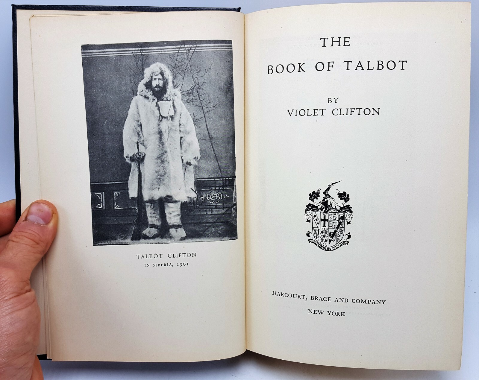 The Book of Talbot Clifton by Violet Clifton Adventure Travel 1933 HC ...
