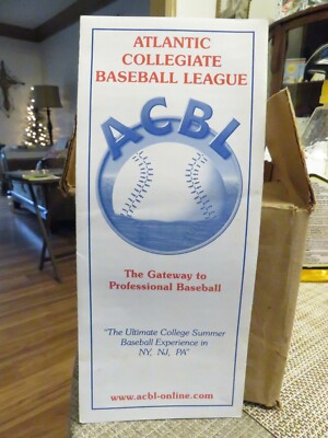 ATLANTIC COLLEGIATE BASEBALL LEAGUE (ACBL) Booklet | eBay