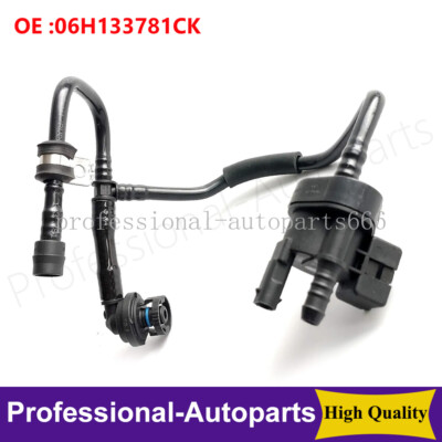 06H133781CK Vacuum System Purge Valve & Hose For Audi A4 A5 Quattro 2 ...
