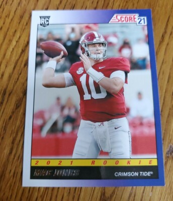 2021 Score Mac Jones Throwback Rookie Card #TB9 | eBay