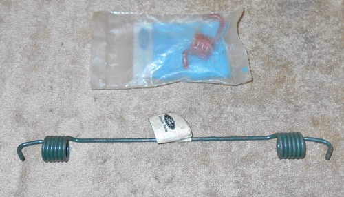 1966 1967 Ford F100 F250 F350 NOS 12x3 BRAKE SHOE HOLD DOWN RETRACTING ...