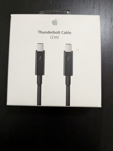 Authentic NIB Apple A1410 Thunderbolt 2 Cable White 2M for Mac 2013 ...