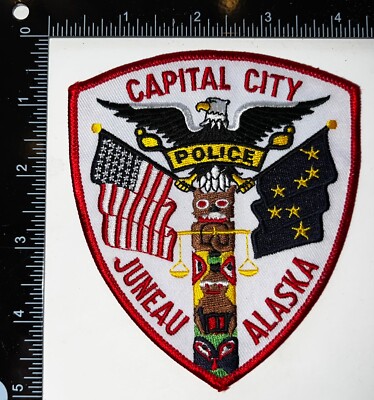 Capital City Juneau Alaska AK Police Patch | eBay