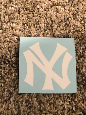 MLB New York Yankees Batting Helmet Full Size Decal Baseball | eBay