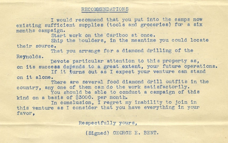 Frank F. Peard; [George E. Bent]; [Robert W. Armstrong and R.A ...