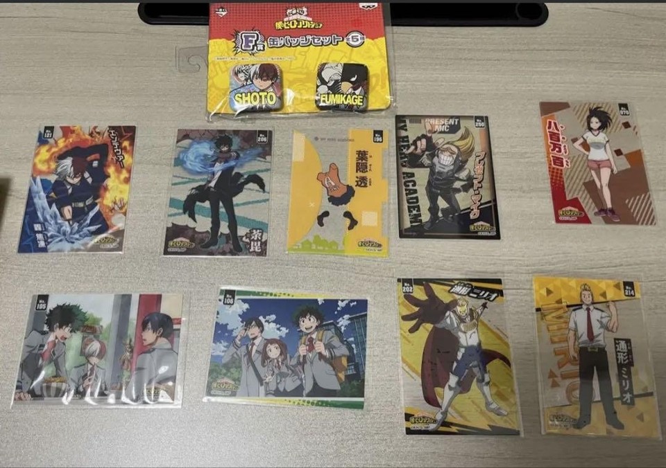 Shoto Todoroki Card Set 19 Pieces Can Badge | eBay