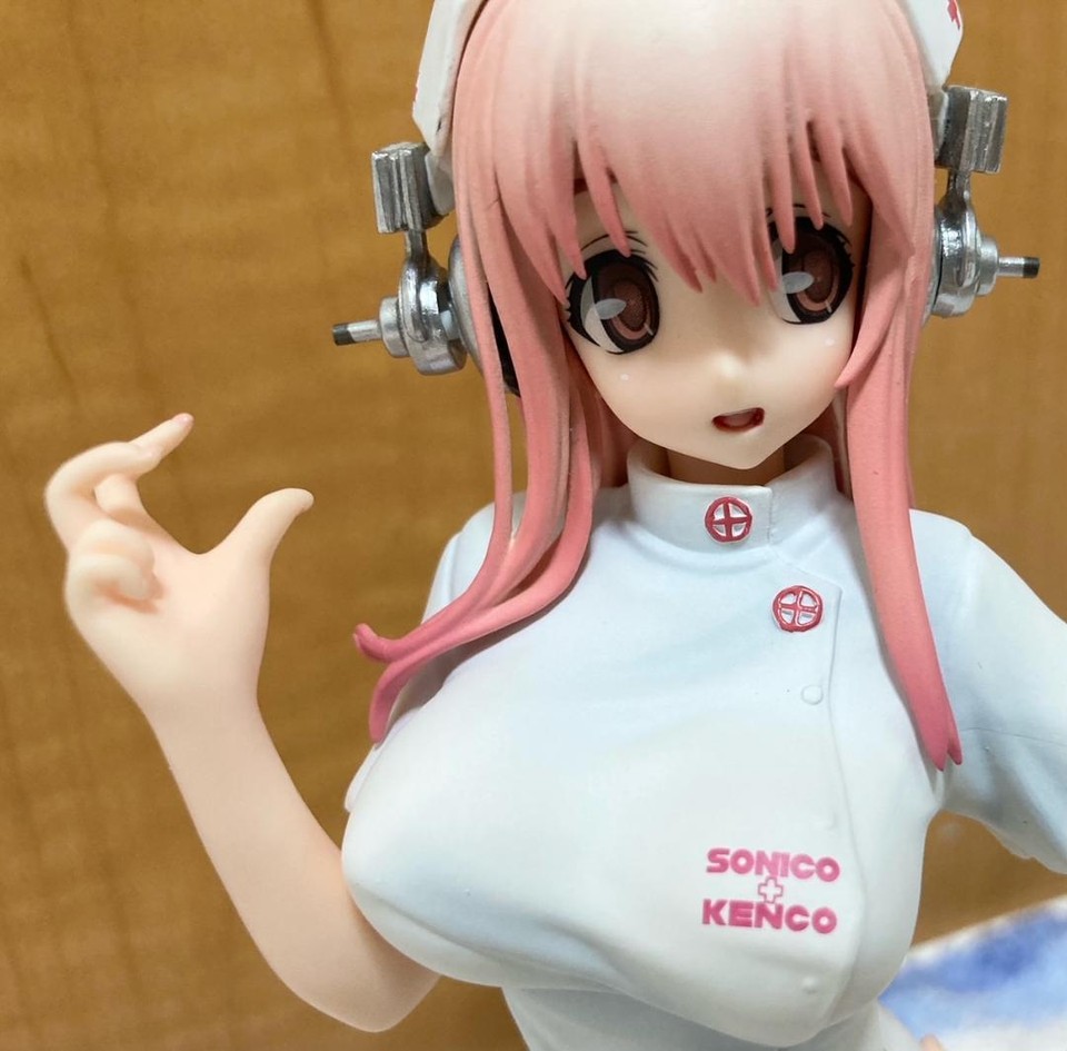 Nitro Super Sonic Super Sonico Nurse ver. 1/7 Figure Orchidseed From ...