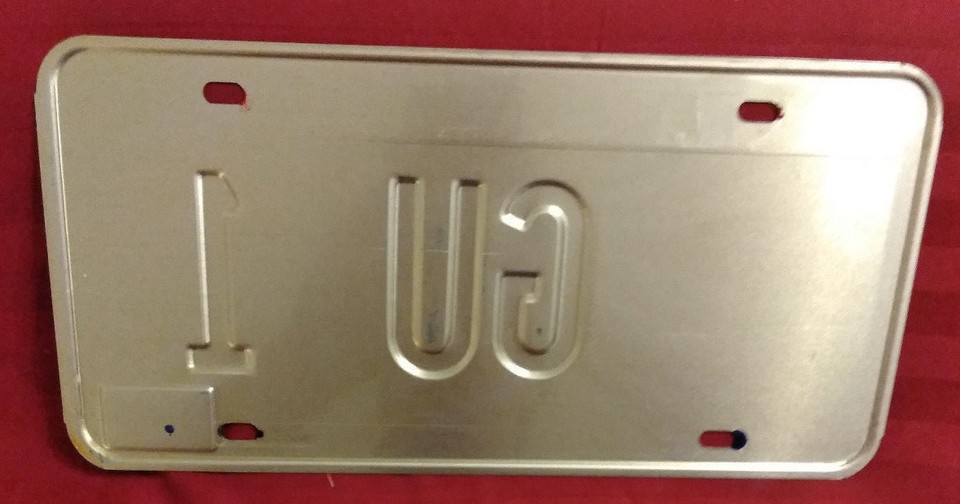 1981 DISTRICT OF COLUMBIA GU-1 GUAM US TERRITORY INAUGURAL LICENSE ...