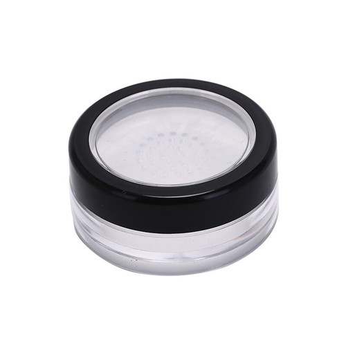 10g plastic empty loose pot with sieve cosmetic makeup jar containeY`ju ...
