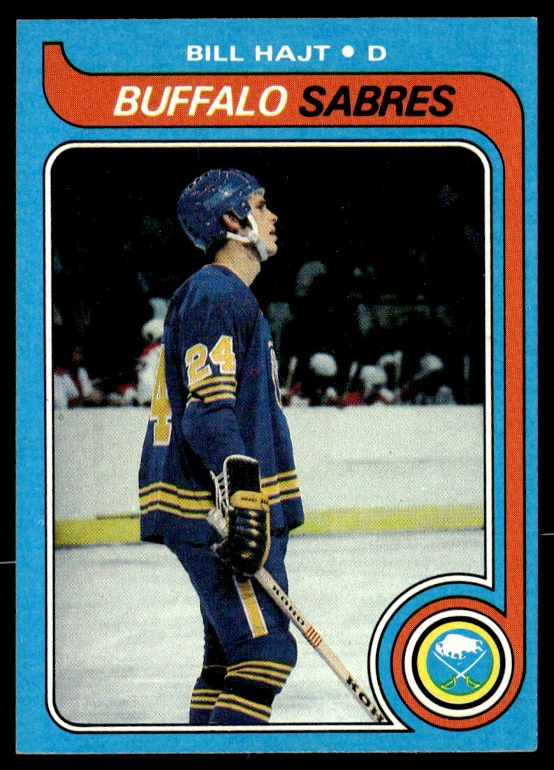 1979-80 Topps EX-NM Bill Hajt Buffalo Sabres #221 | eBay