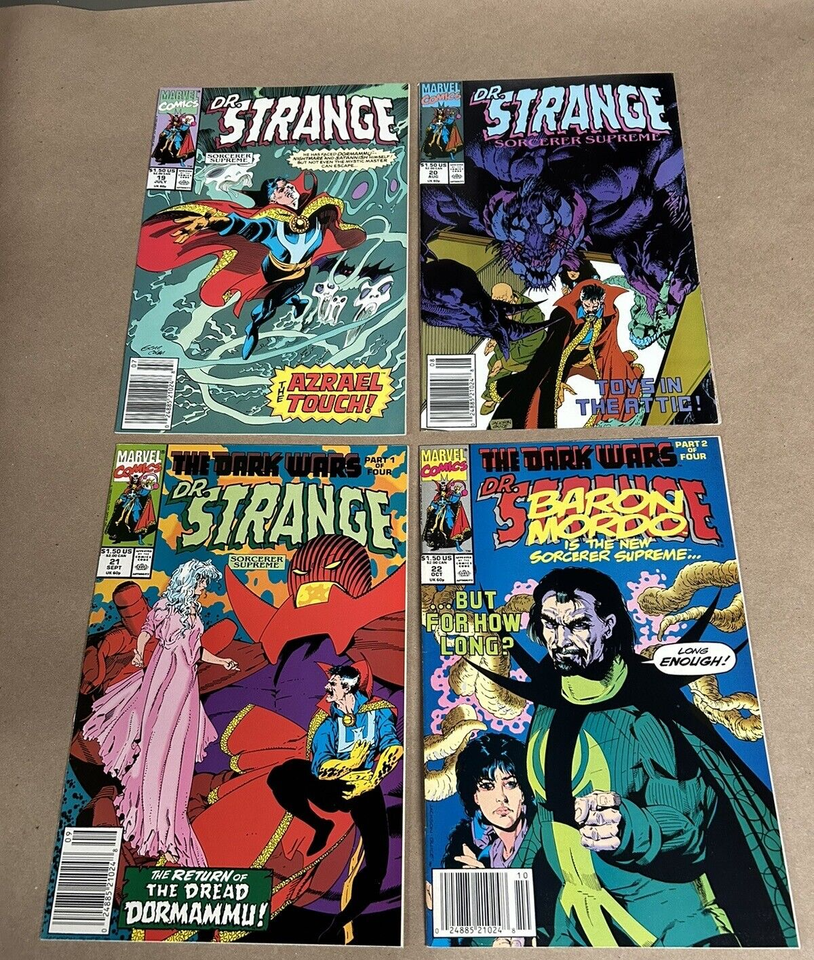 Doctor Strange: Sorcerer Supreme #19-28 Marvel Comics (1990) Azrael 1st ...