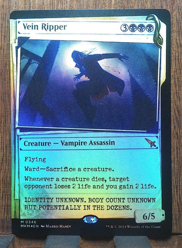 MTG ️ Vein Ripper (Mythic Showcase FOIL) Murders at Karlov Manor NEAR ...